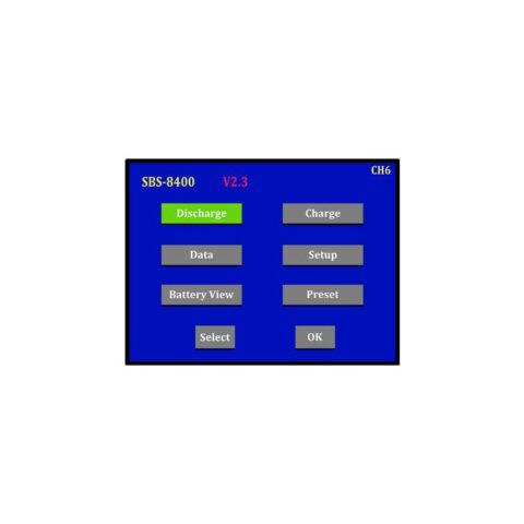 SBS-8400: Battery Capacity Tester - Exponential Power
