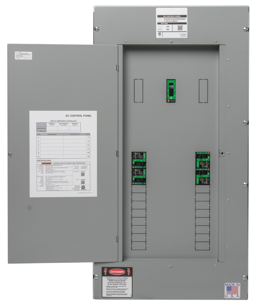 HindlePower DC Control Panel - Exponential Power
